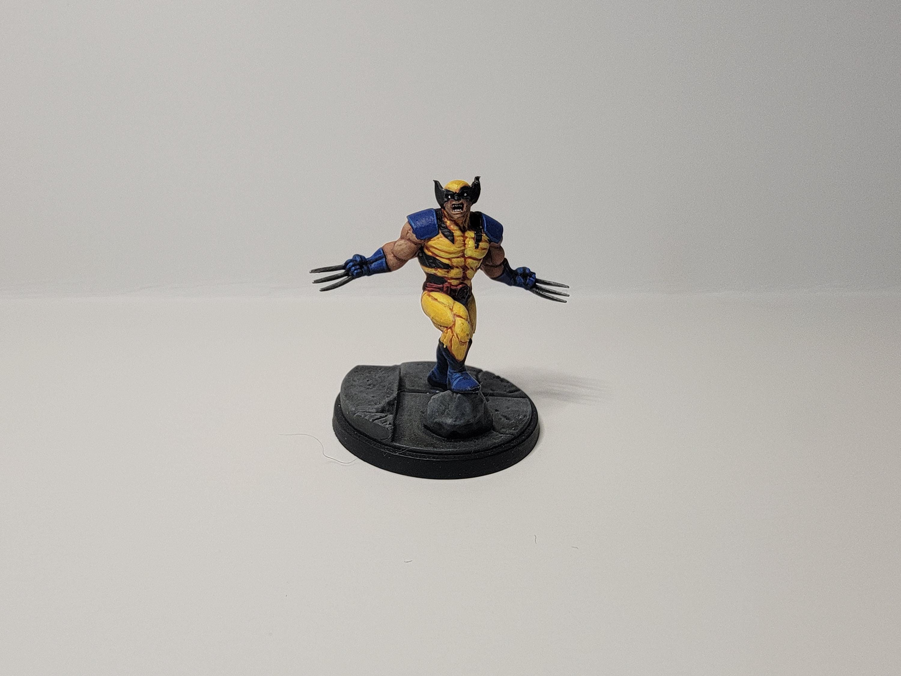 Custom, Commissioned, Hand-painted Wolverine Miniature for Marvel ...