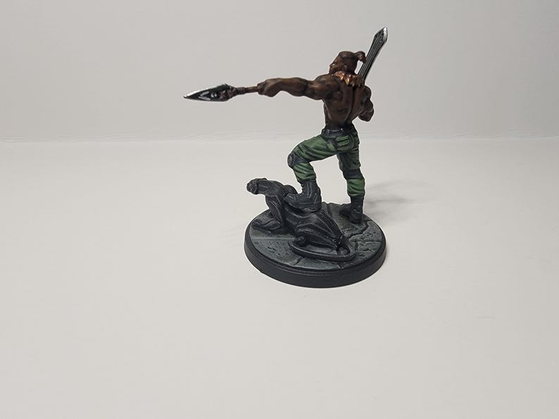 Custom, Commissioned, Hand-painted Killmonger Miniature for Marvel ...