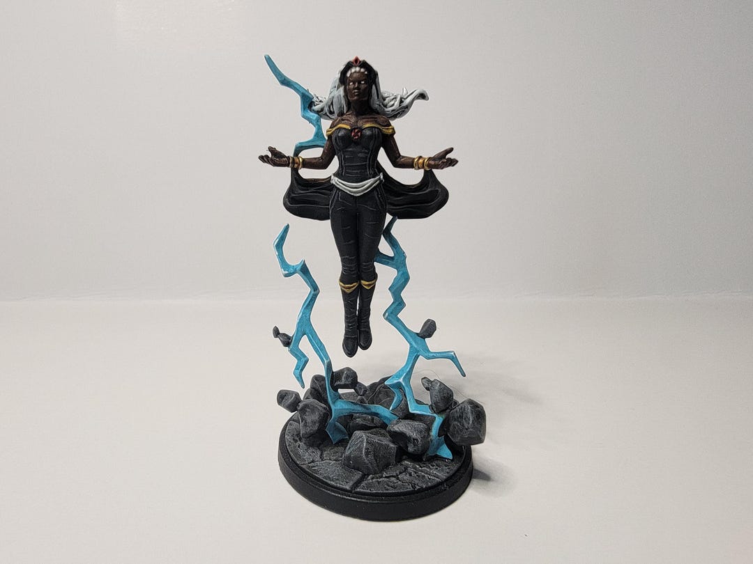 Custom, Commissioned, Hand-painted Storm Miniature for Marvel Crisis ...