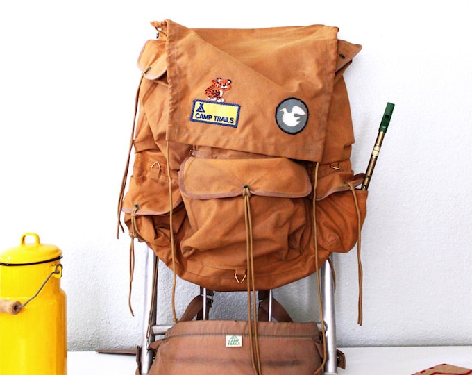 Vintage Camp Trails Backpack - Etsy