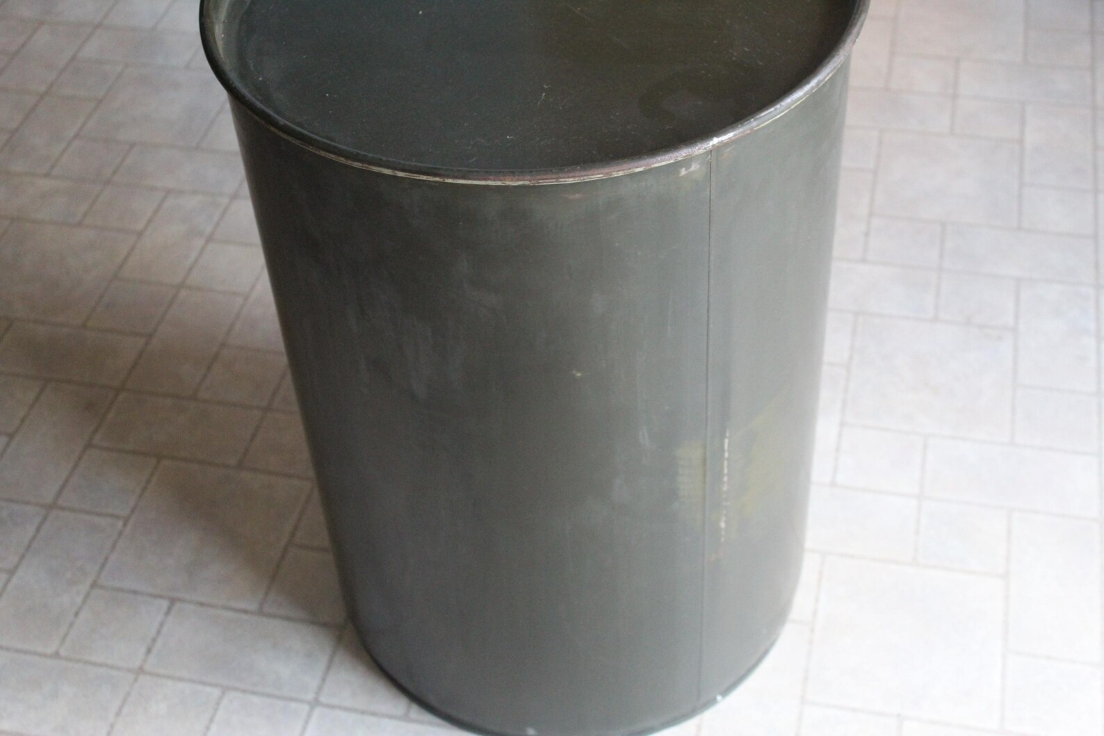 Vintage Cold War Civil Defense 17-1/2 Gallon Drinking Water Storage ...
