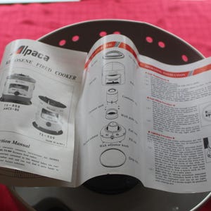 New Old Stock Rare ALPACA Kerosene Fired Cooker / Heater, Model AWCS-85 ...