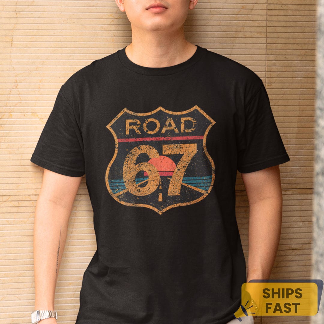 67 Shirt, Road Signs T Shirt, Funny Matching Tees, Aesthetic Tee ...