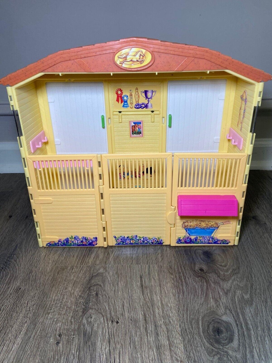 Barbie Doll Horse Stable 2000 - Rare - Etsy