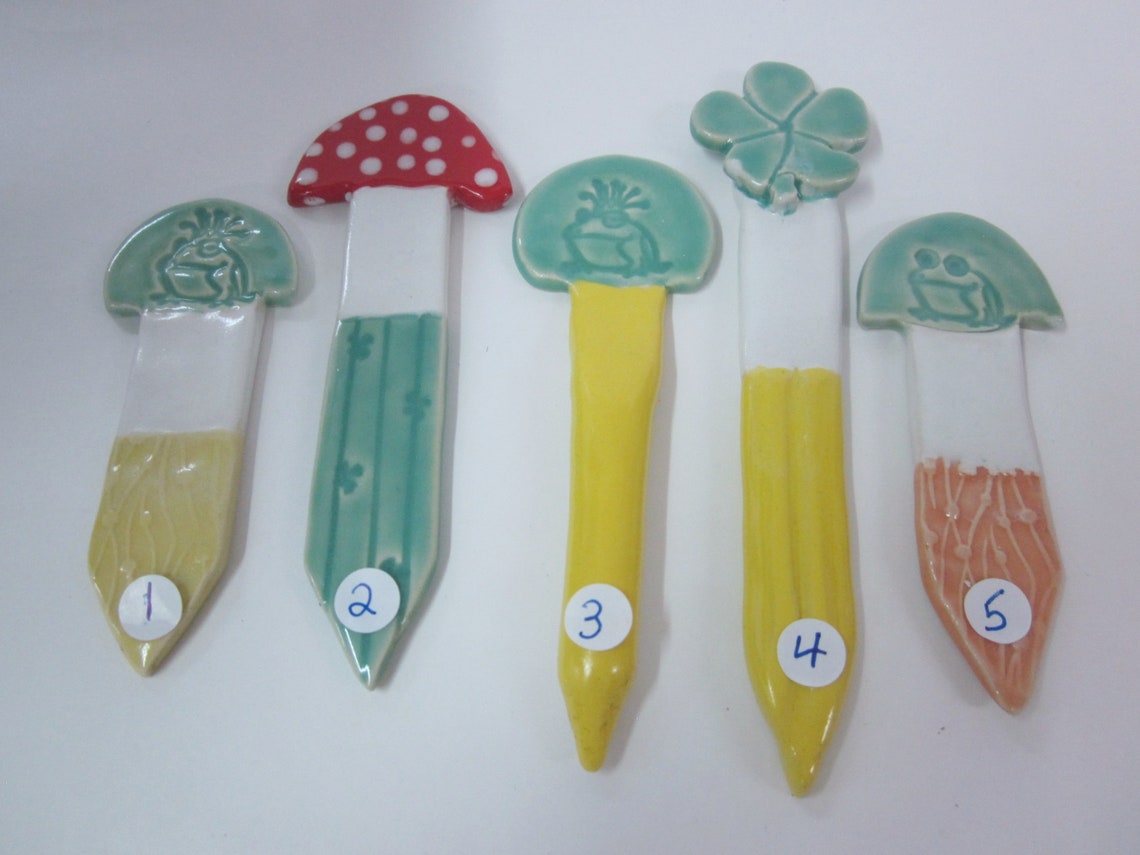 Plant Markers, Plant Decoration, Mushroom, Frog, Plant Lovers Gift ...