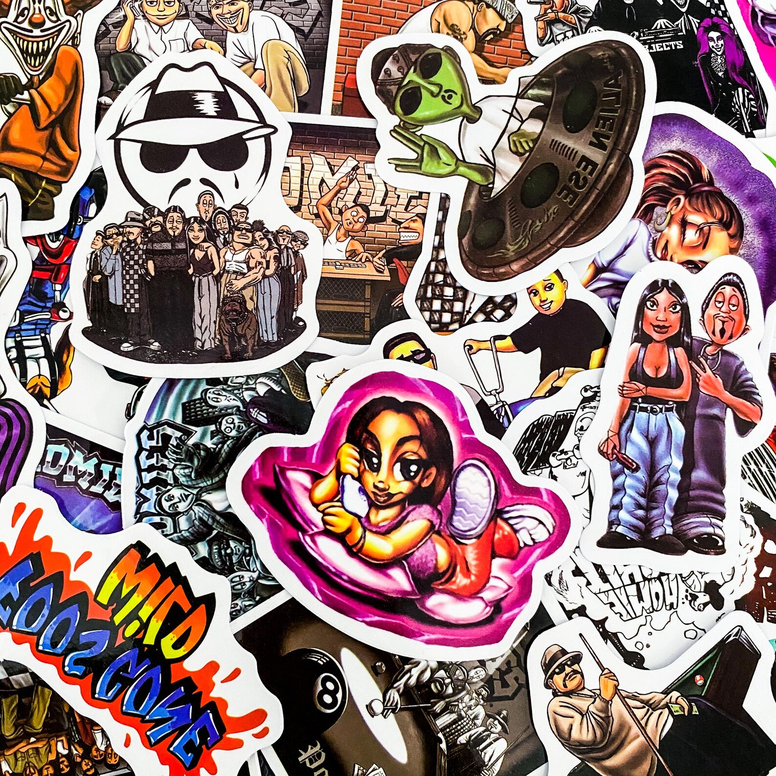 50pcs Homie Stickers, Chicano Culture Stickers, Graffiti Stickers ...