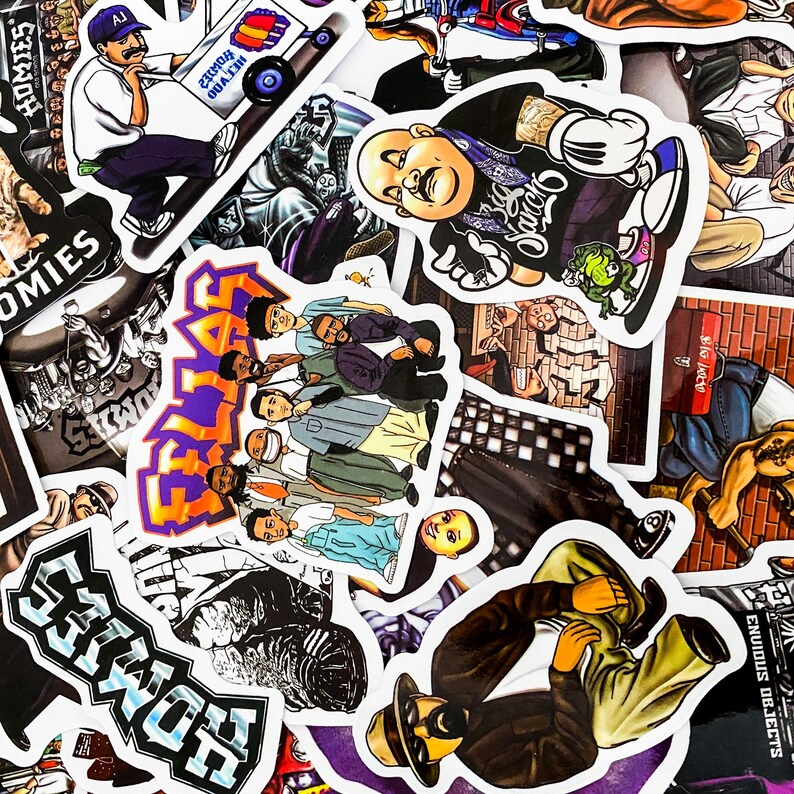50pcs Homie Stickers, Chicano Culture Stickers, Graffiti Stickers ...