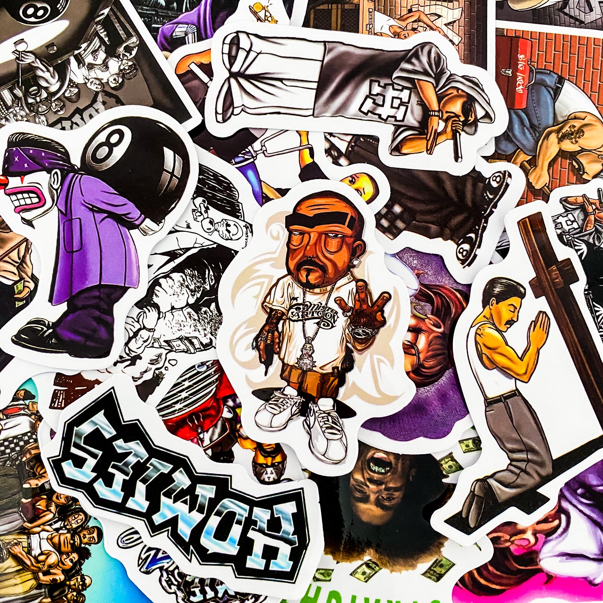 50pcs Homie Stickers, Chicano Culture Stickers, Graffiti Stickers ...