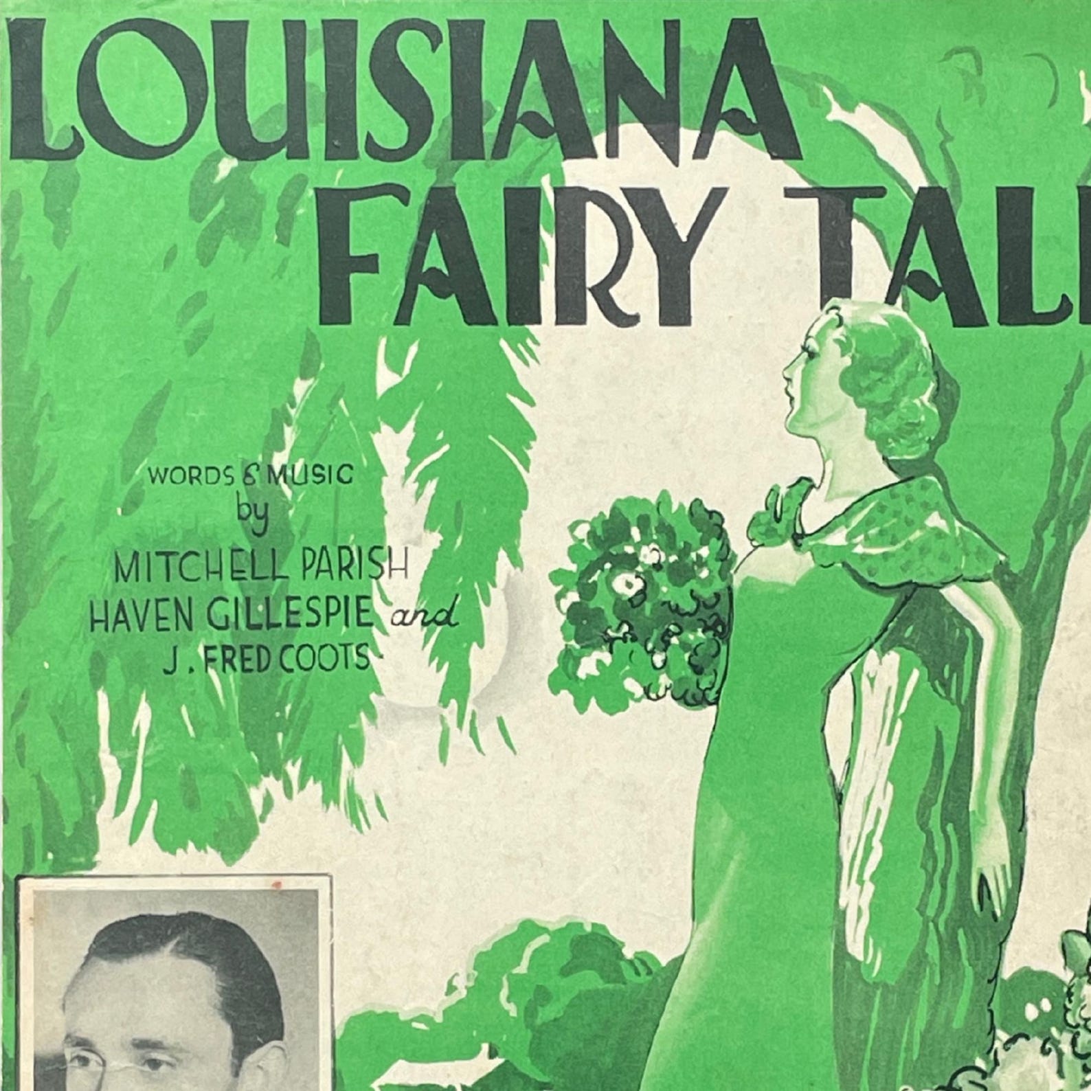 1930s Art Deco Sheet Music: Louisiana Fairy Tale, Syd Lipton - Etsy UK