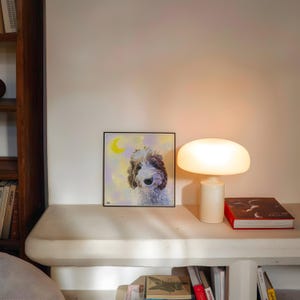 Luna Cavapoo Dog Portrait | Traditional Oil Painting | Physical Fine ...