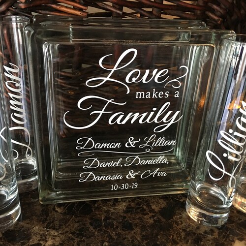 Wedding Unity Sand Ceremony Set Blended Family Together We - Etsy