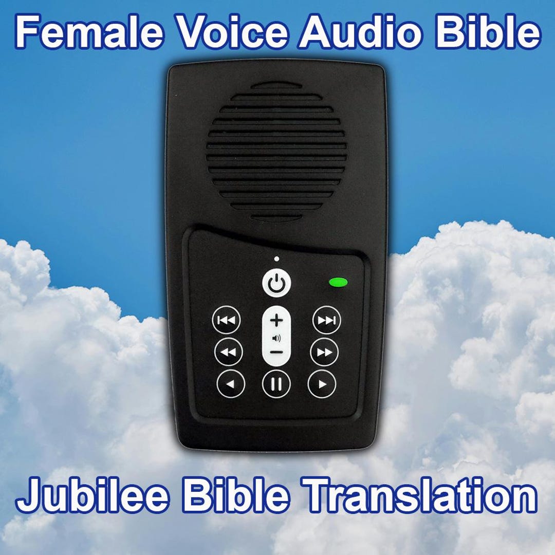 Female Voice Audio Bible, Female Bible Narrator Reads Bible on the ...