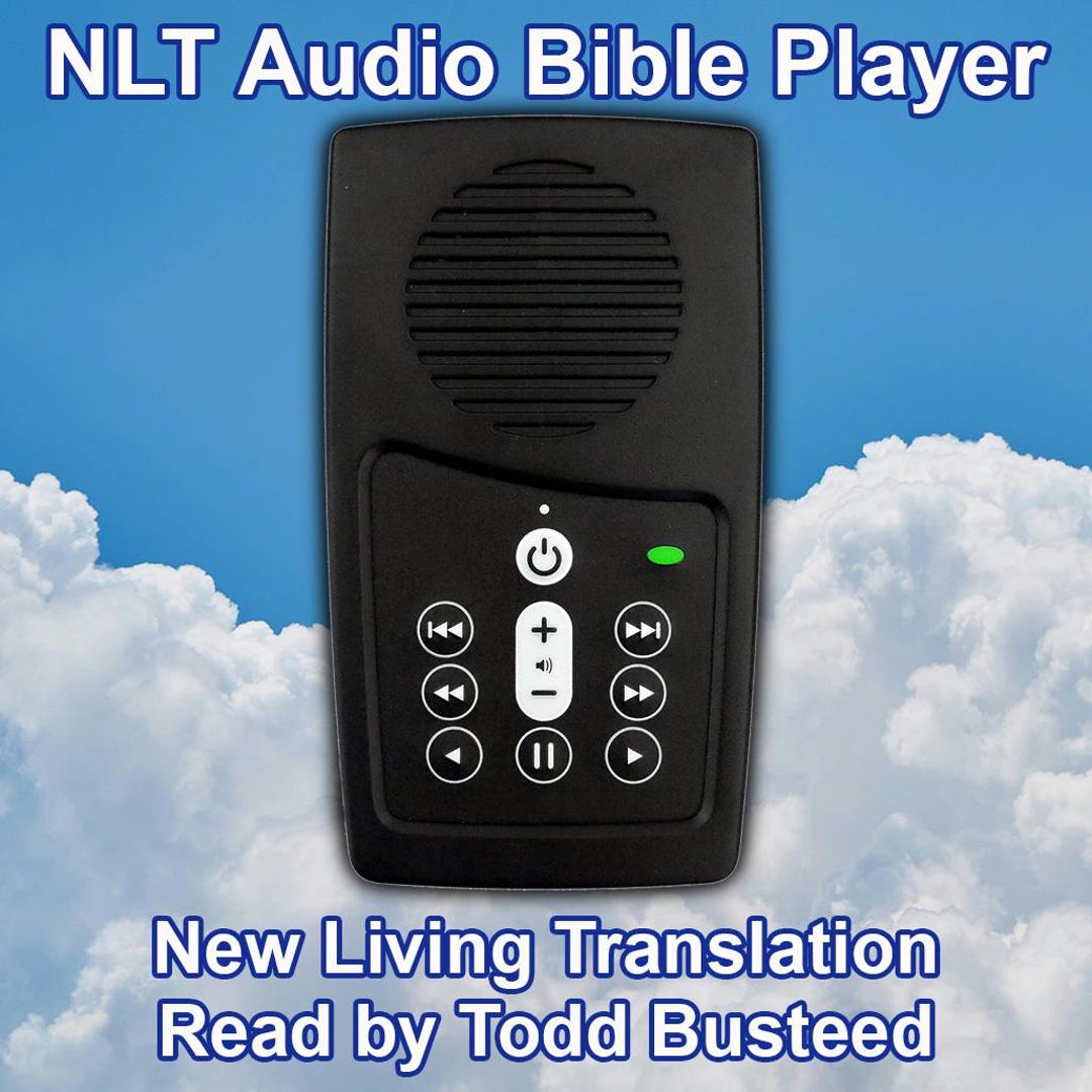NLT Audio Bible Player - Todd Busteed Narration - Etsy