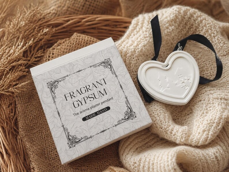 Build a Box Item - Heart-shaped Gypsum Aromatherapy Tablet (christmas ...