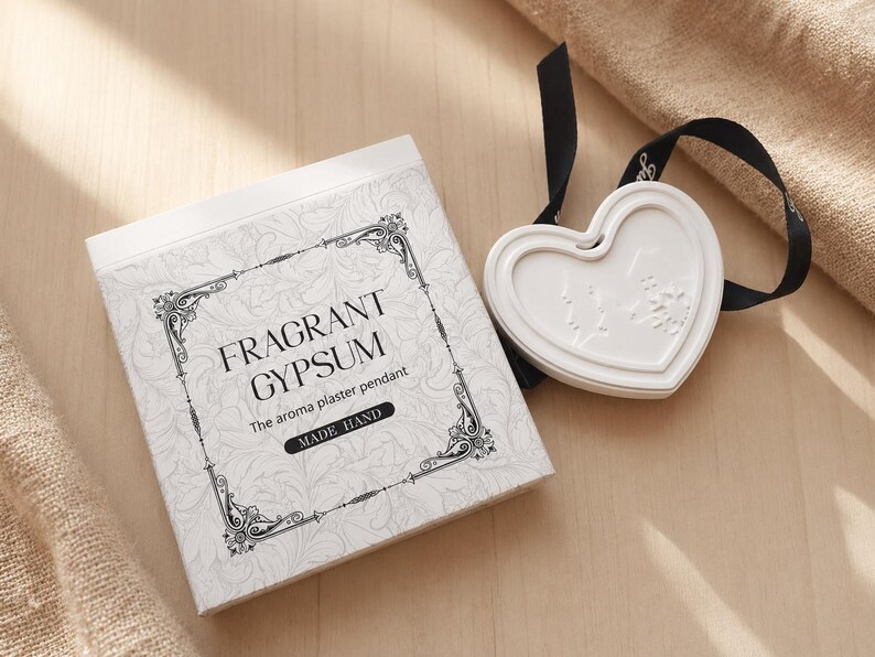 Build a Box Item - Heart-shaped Gypsum Aromatherapy Tablet (christmas ...