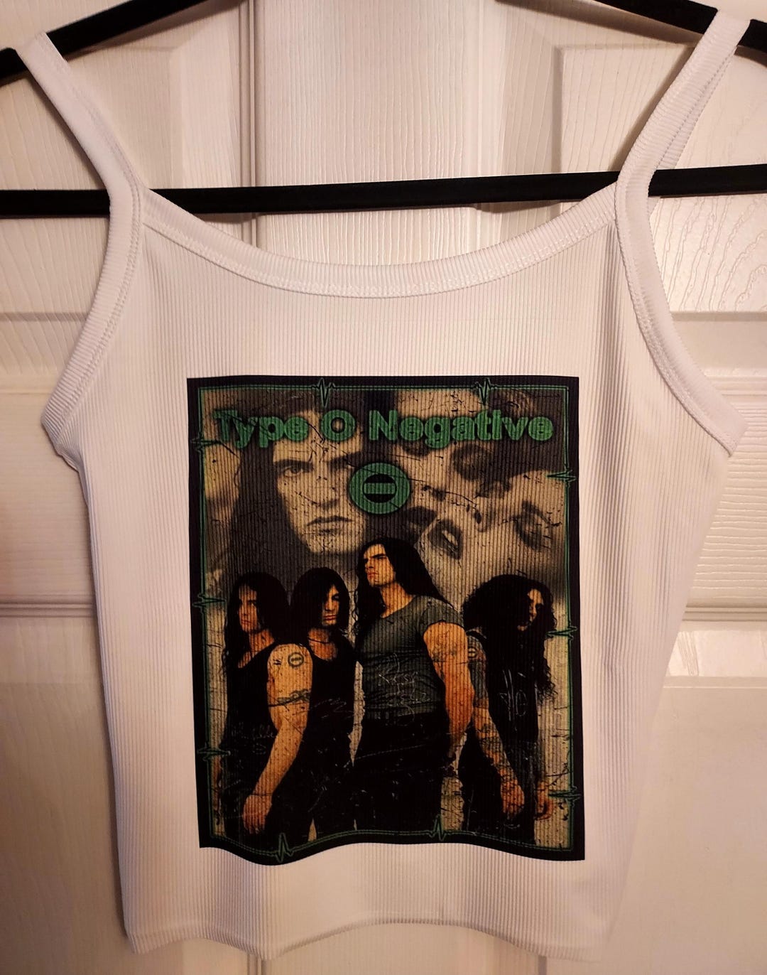 Type O Negative Tank Top Hand Cropped Vintage Poster Design Peter ...