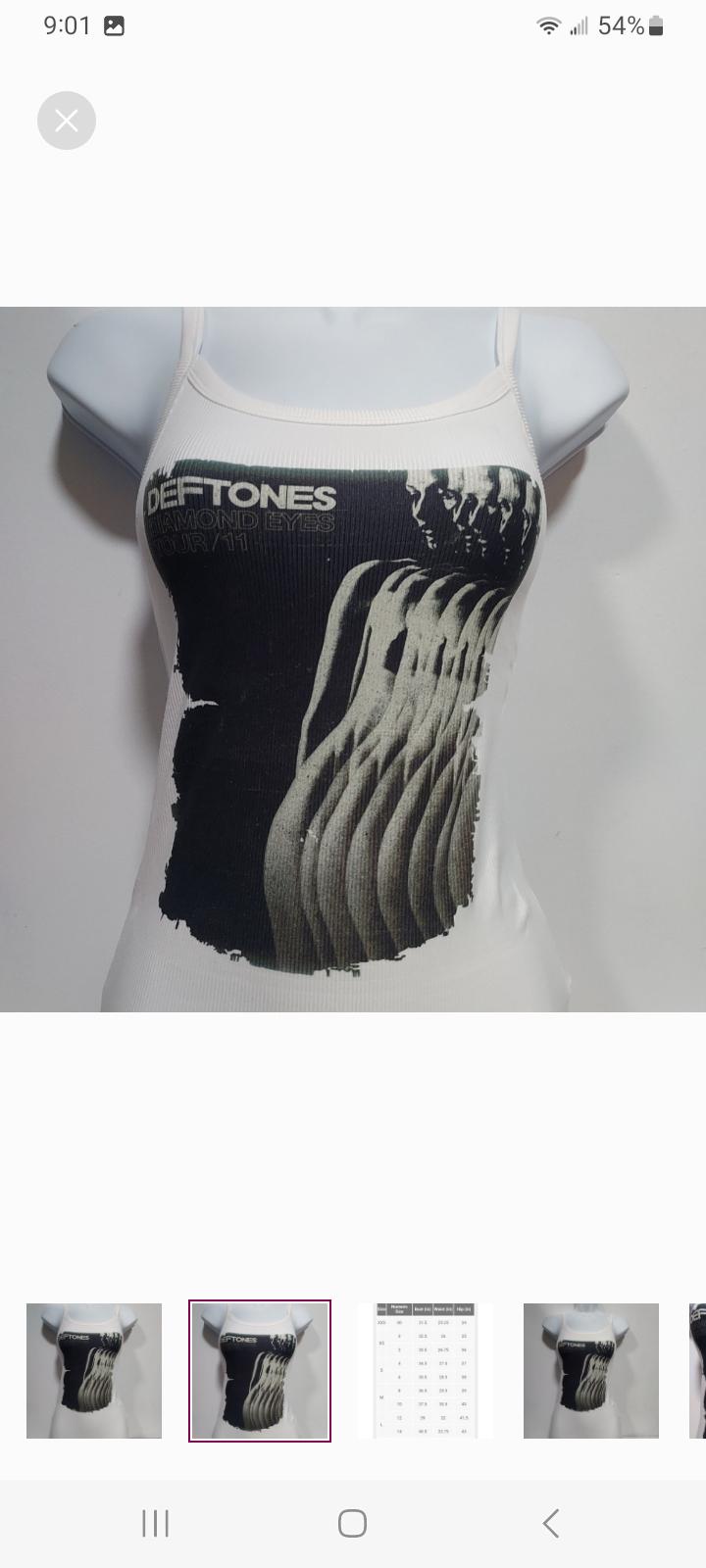 Metal Tank Top Vintage Tour Poster Skull Metal Tank Top Ribbed Vinyl ...