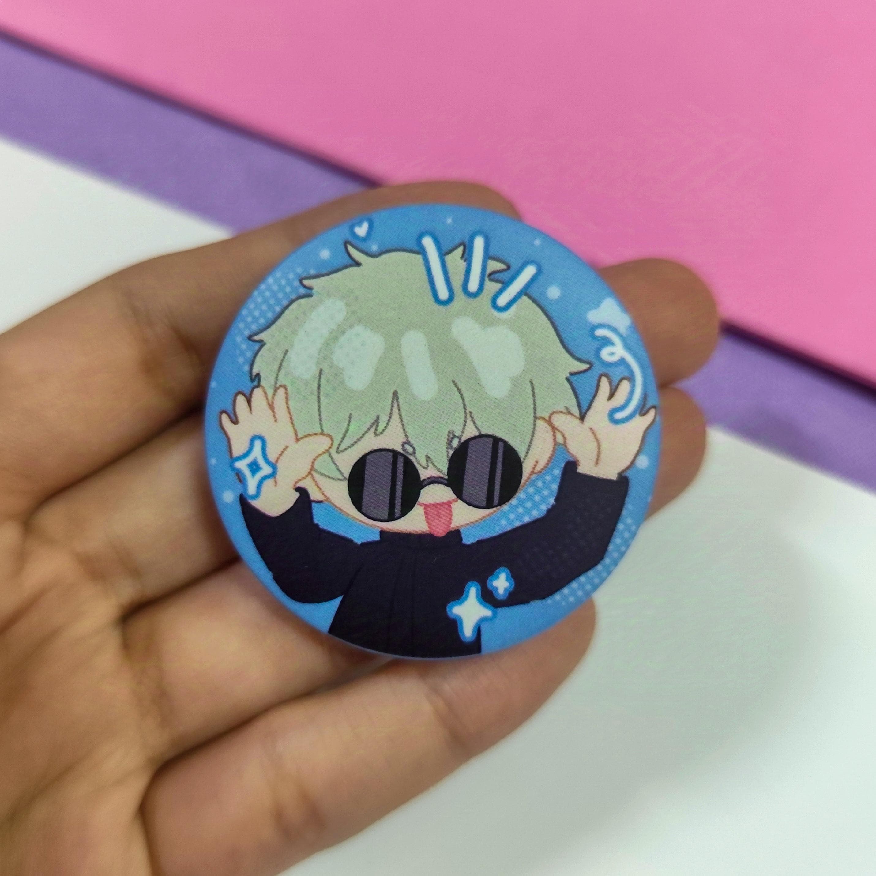 Jujutsu Kaisen JJK 1.75" Button Pins Badges - Etsy Canada