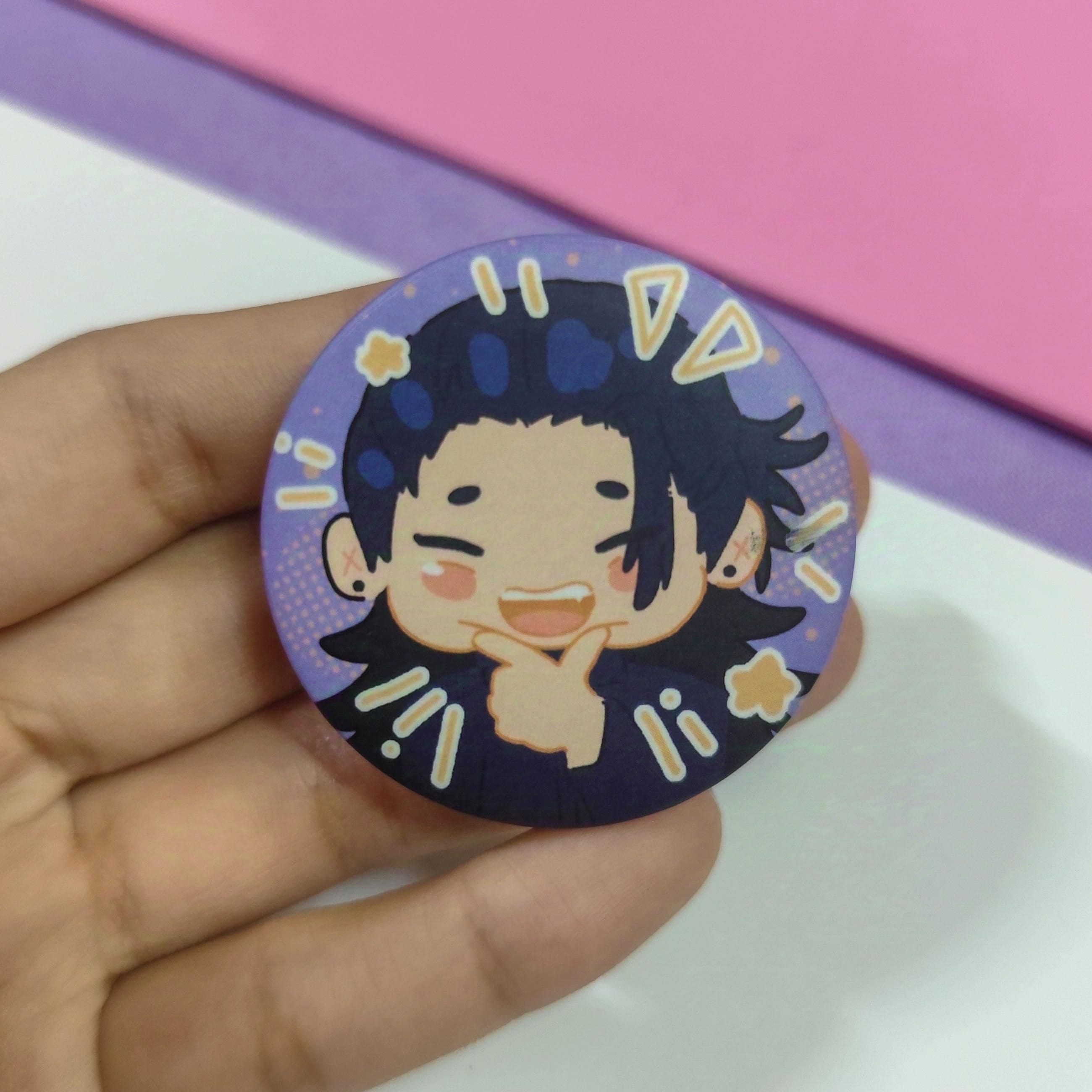 Jujutsu Kaisen JJK 1.75" Button Pins Badges - Etsy Canada