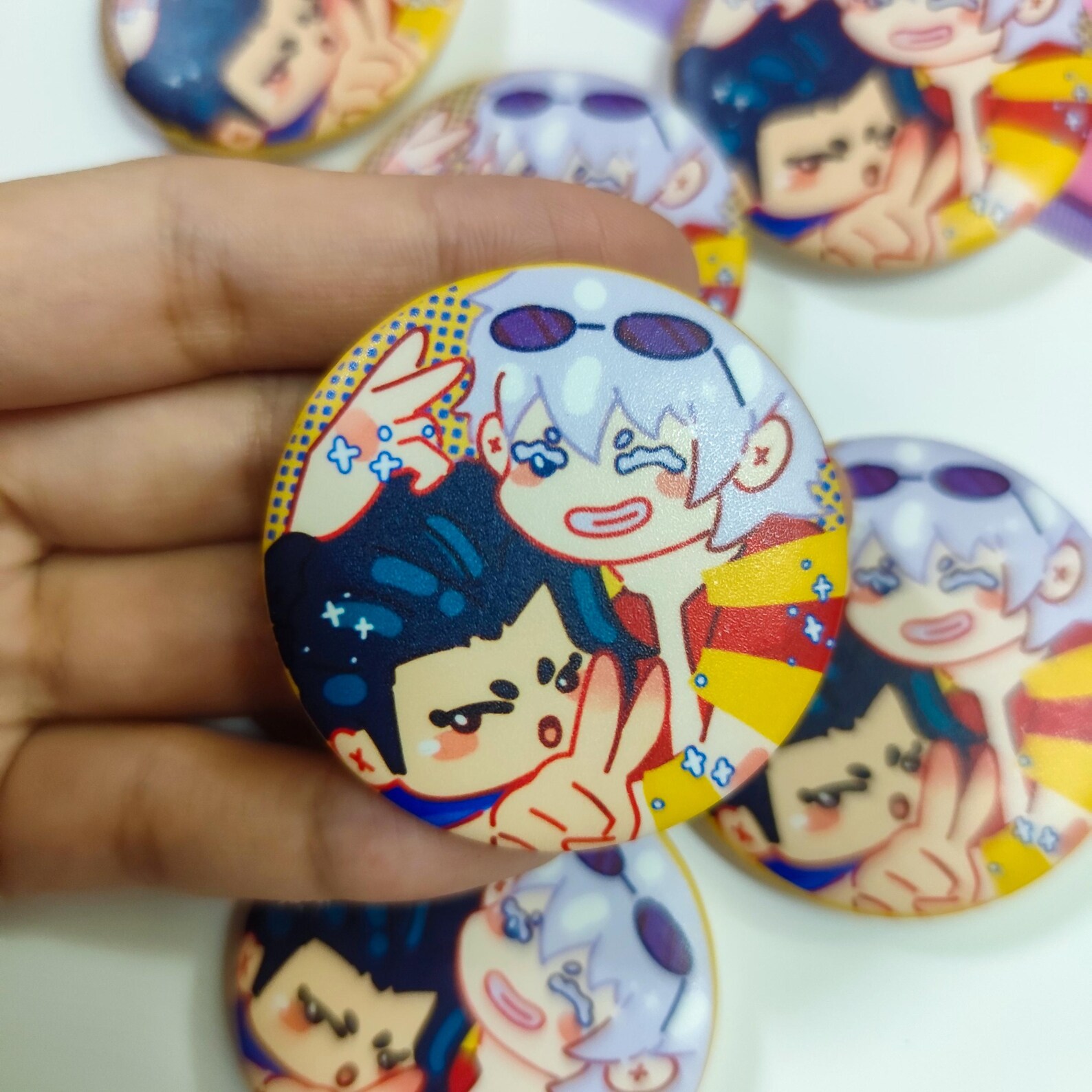 Jujutsu Kaisen JJK 1.75" Button Pins Badges - Etsy Canada