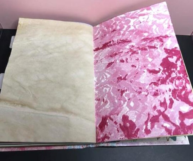 Lay Flat Journal With Cloth Spine - Etsy