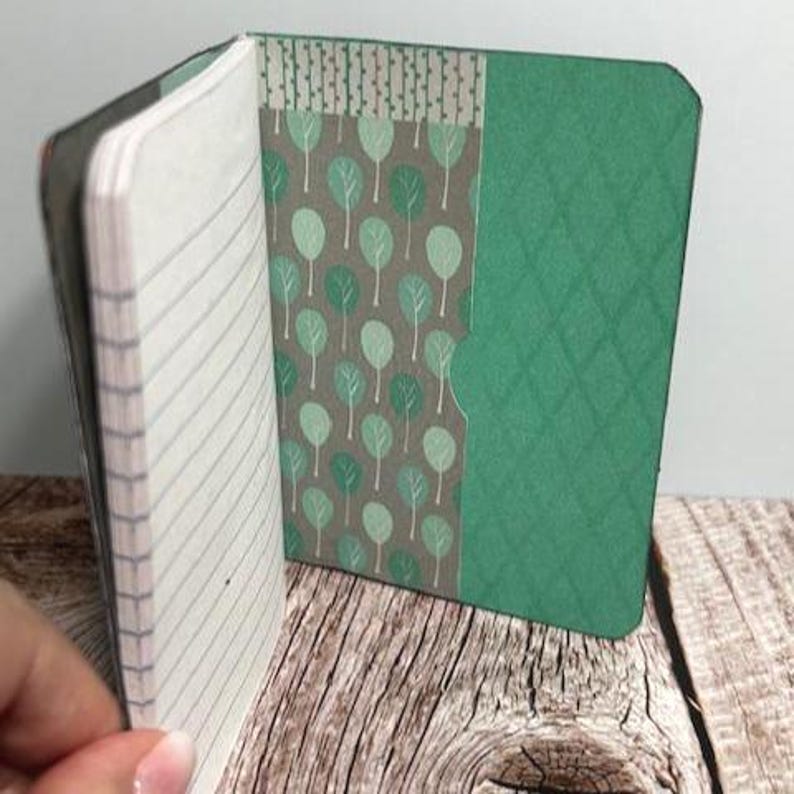 Mini Altered Notebook - Etsy