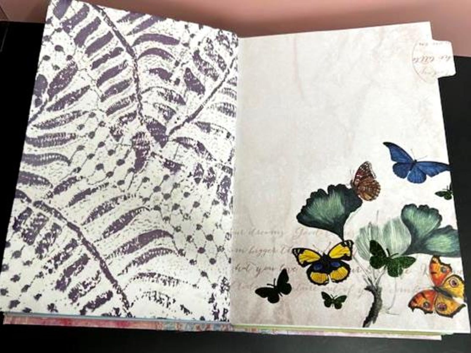 Lay Flat Journal With Cloth Spine - Etsy