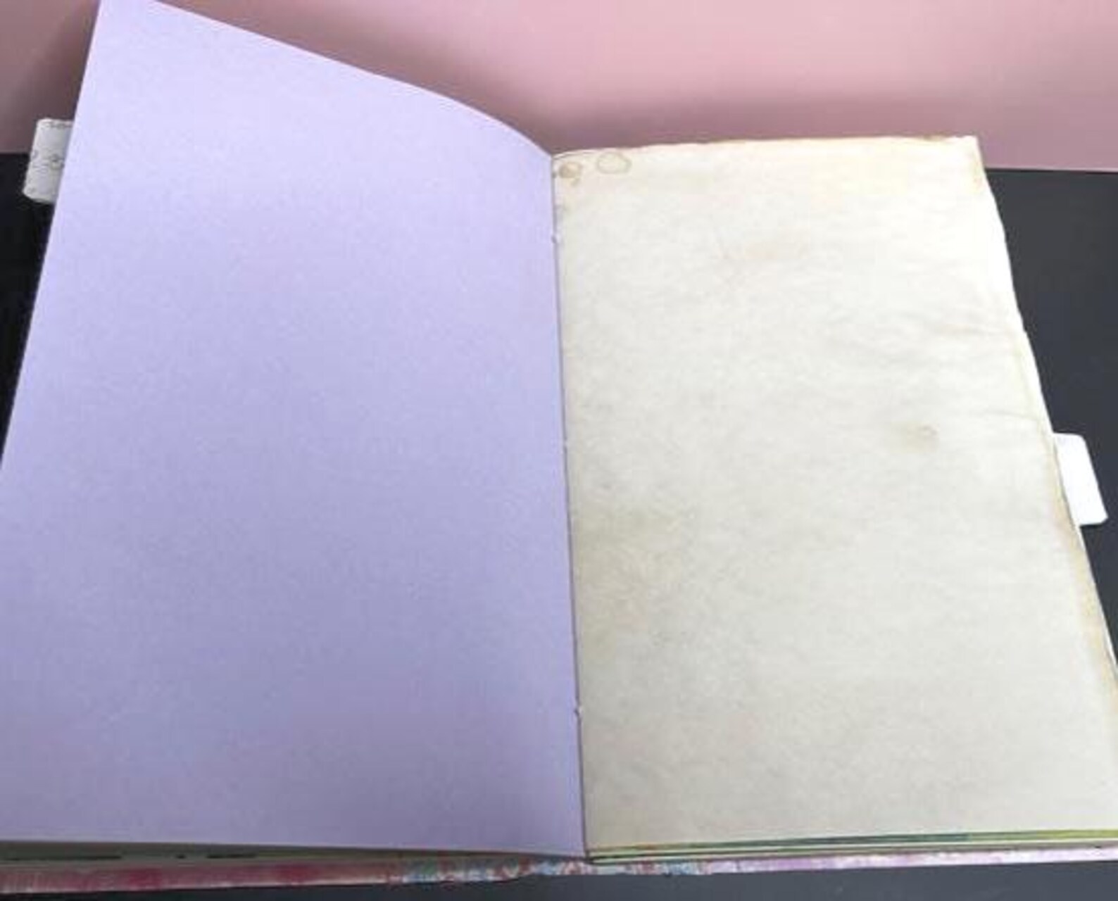 Lay Flat Journal With Cloth Spine - Etsy
