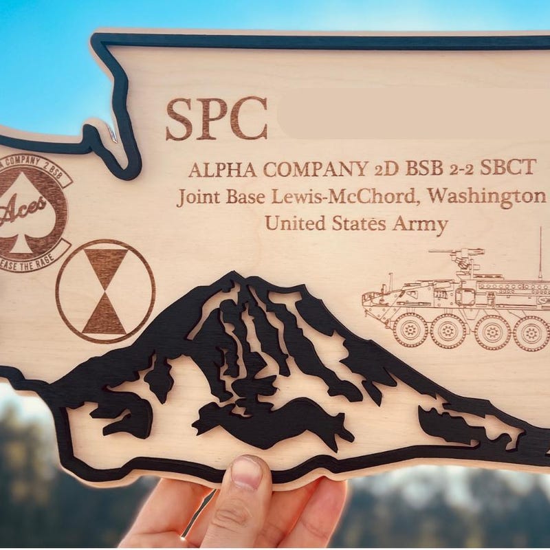 Military Plaque - Etsy