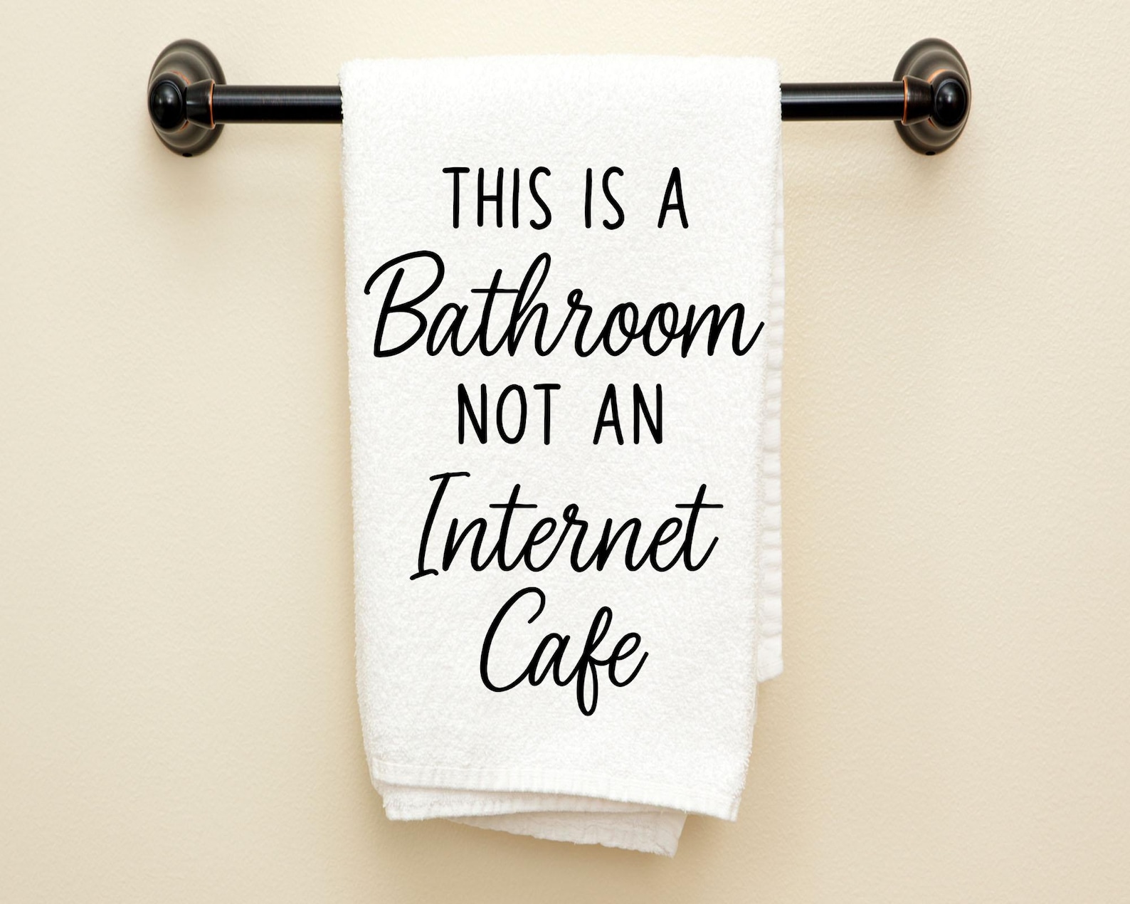 Funny Bathroom Towel Sublimation Bundle Design, Bathroom Towel PNG ...