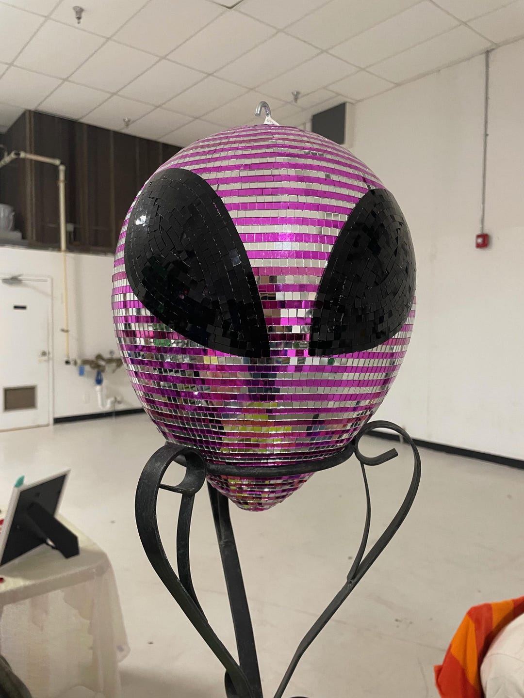 A Disco Alien Head - MADE TO ORDER - 1ft - Etsy
