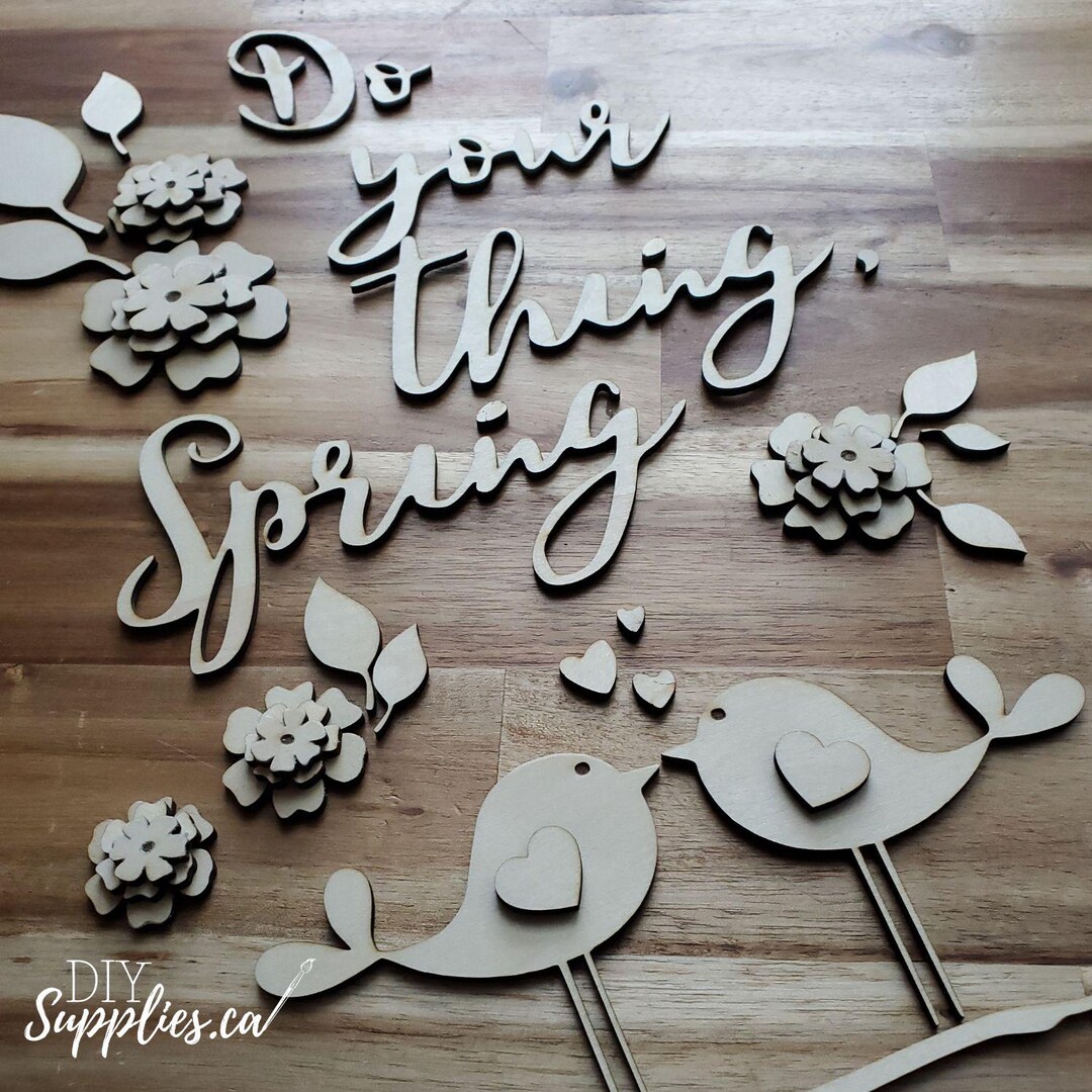 Do Your Thing Spring SVG File, Laser Cut Sign (digital Download) - Etsy