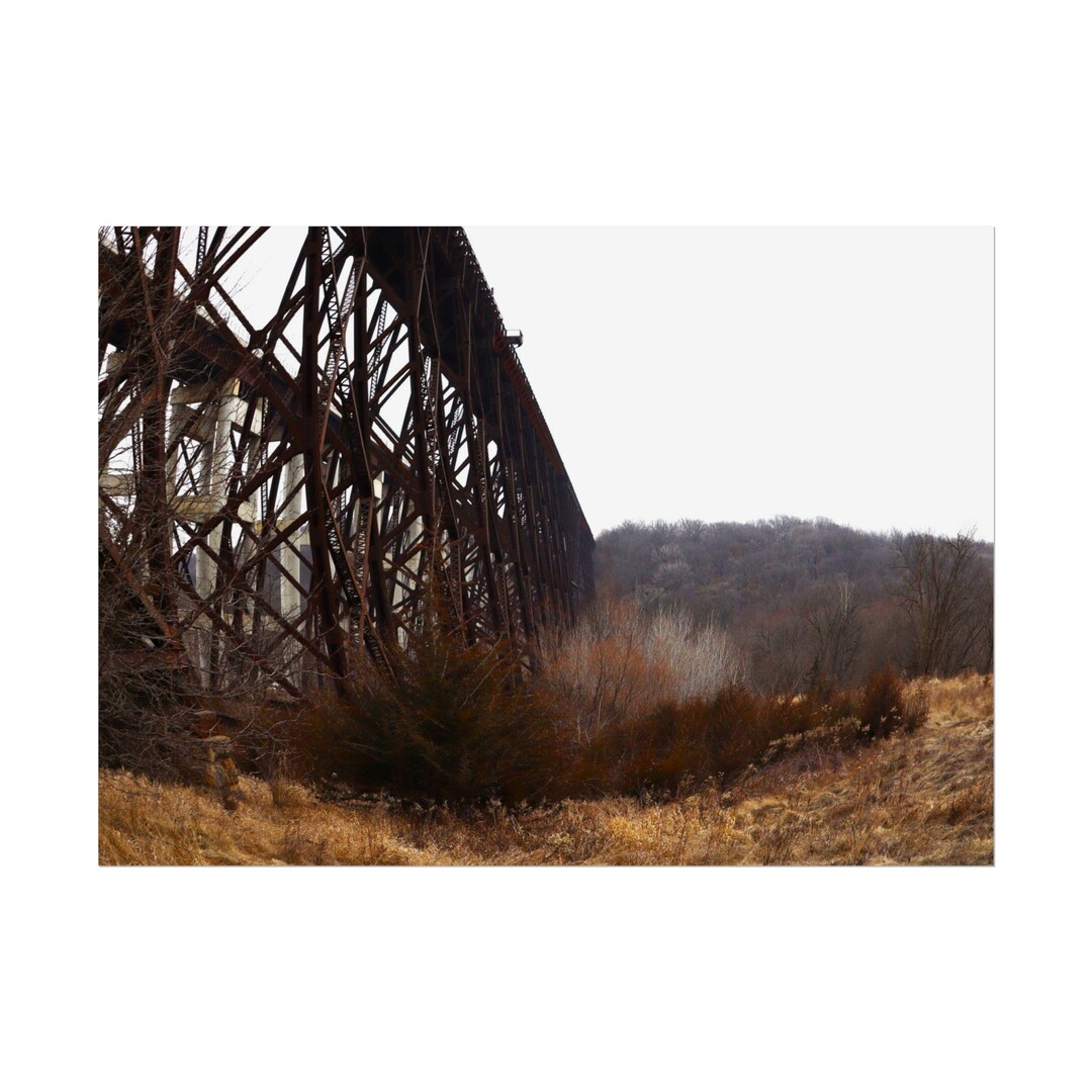 Kate Shelley High Bridge Poster - Etsy