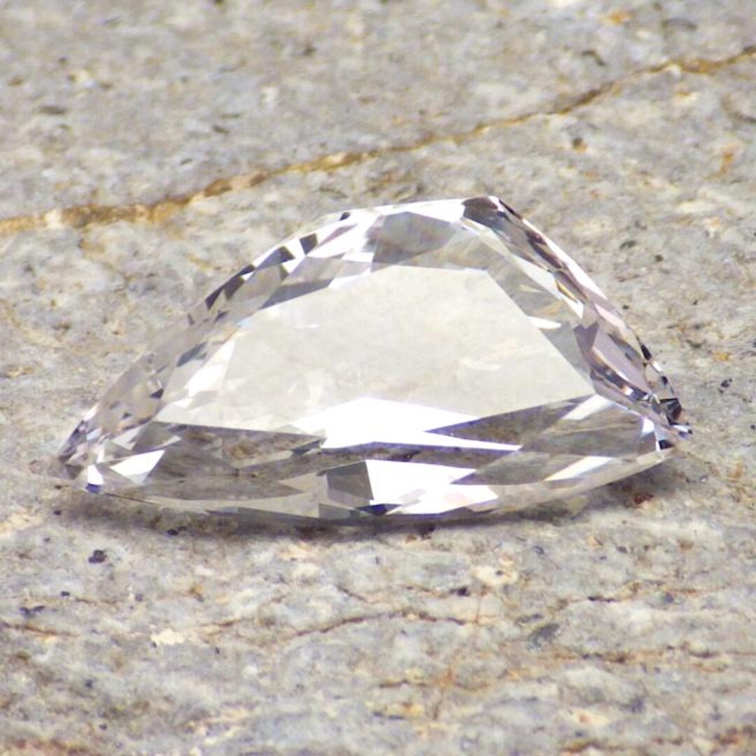 Danburite, Mexico 6.06 Ct Flawless, Free Form Cut, Natural Untreated ...