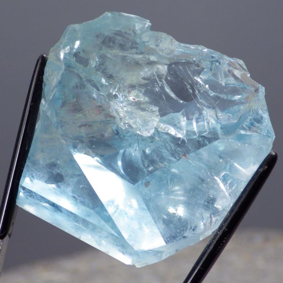 Natural Untreated Blue Topaz, St. Anne-zimbabwe 125.90 Ct Rare Natural ...