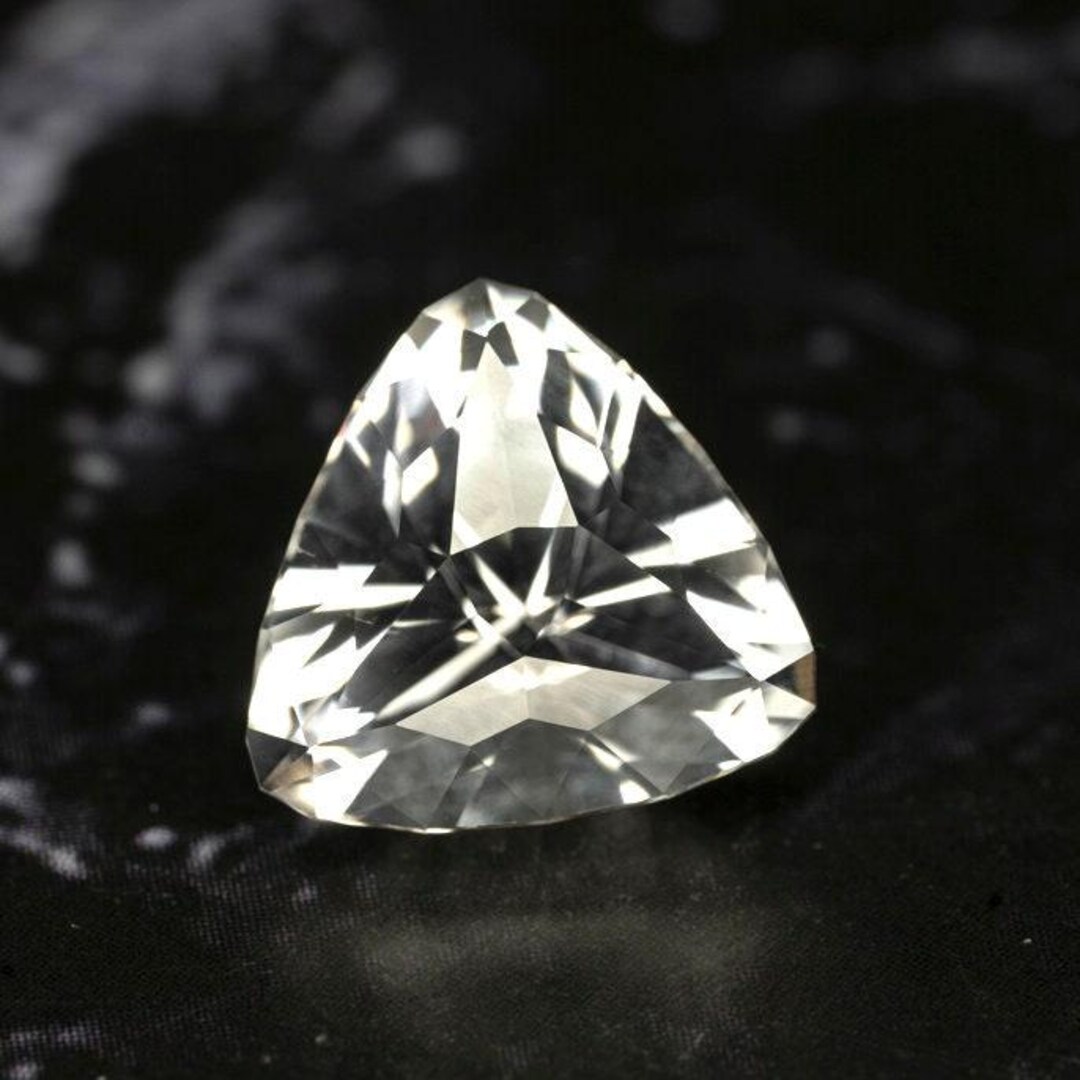 Danburite, Mexico 2.78 Ct Flawless, Unique Trillion Cut 8.9x8.8 Mm, for ...