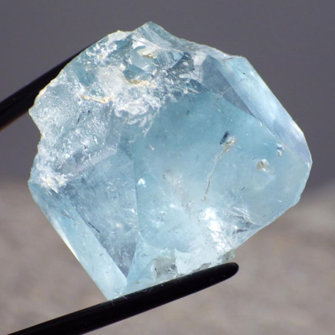 Natural Untreated Blue Topaz, St. Anne-zimbabwe 88.60 Ct Rare Natural ...