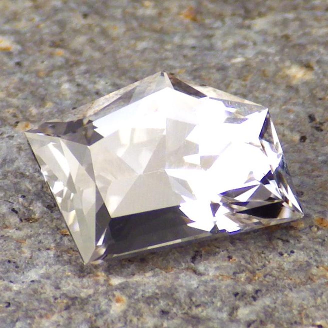 Danburite, Mexico 5.19 Ct Flawless, Free Form Cut, Natural Untreated ...