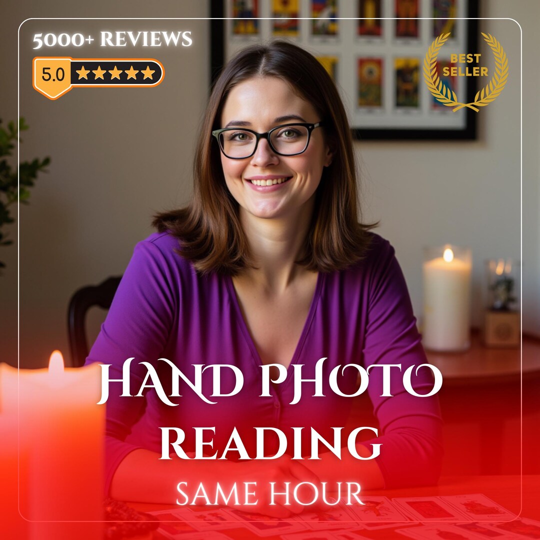 Hand Photo Reading, Tarot Cards Reading, Same Day Tarot Reading, Honest ...