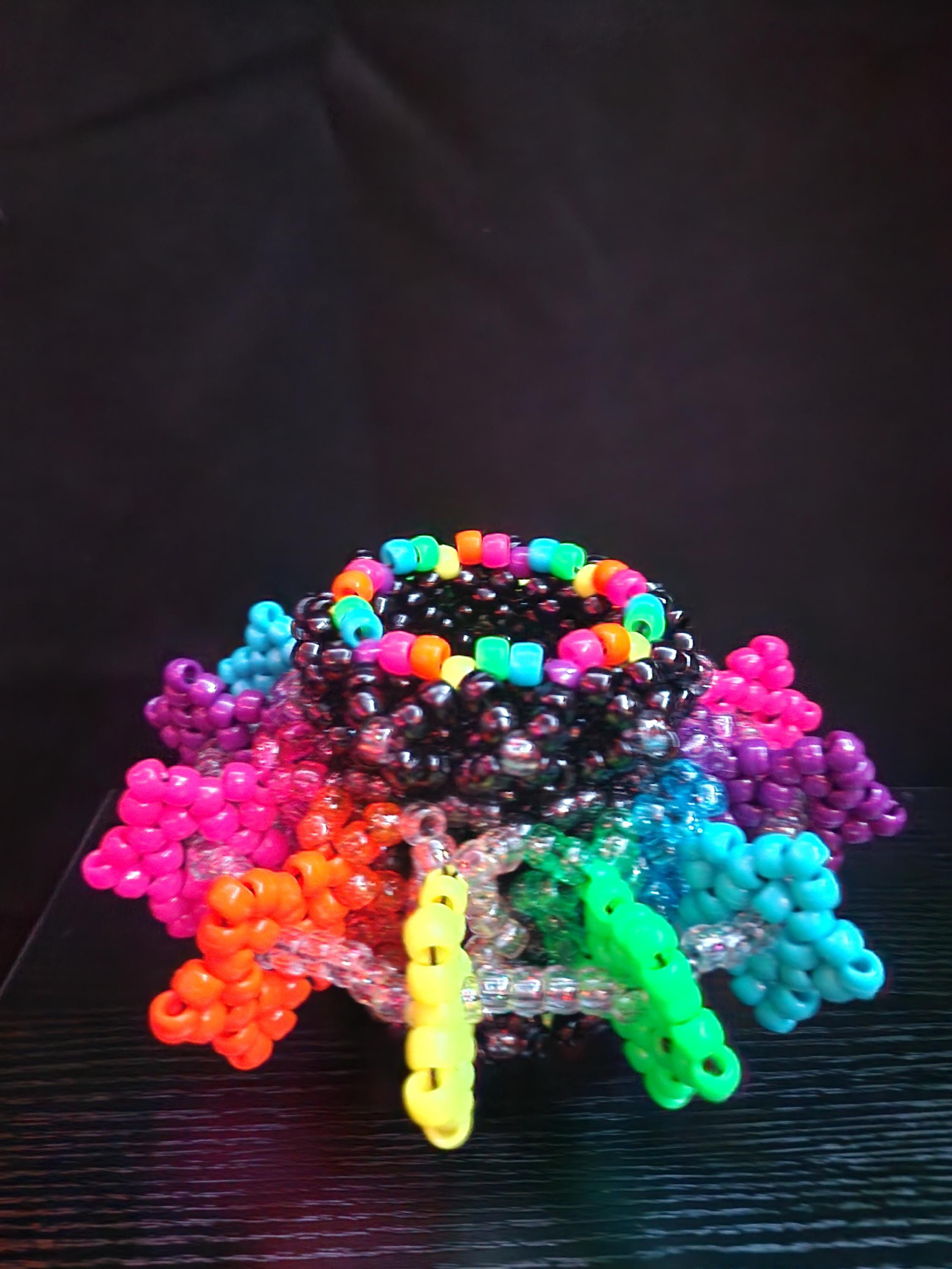 Rainbow Star Rotator Kandi Cuff - Etsy