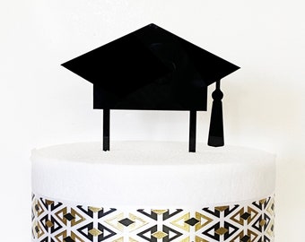 Graduation Cap Cake Topper - Etsy