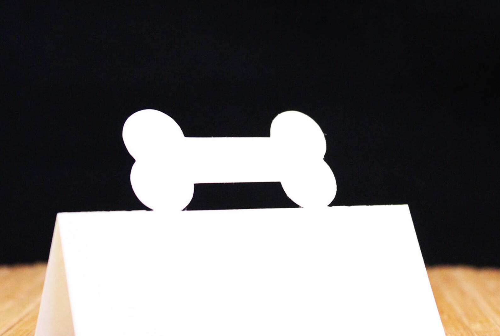 Dog Bone Place Cards Wedding Place Card Wedding Escort Card - Etsy