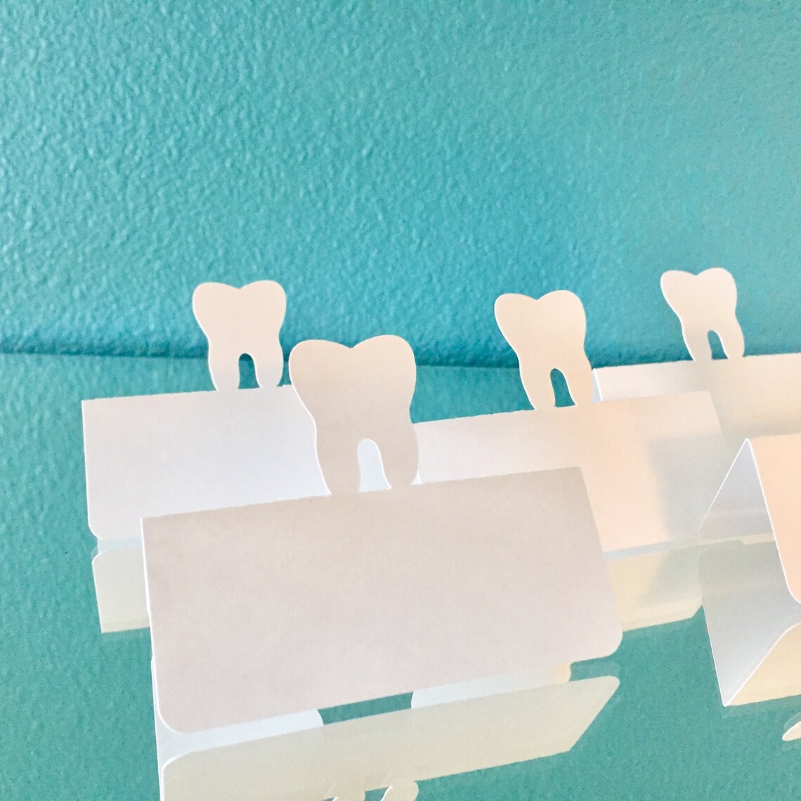Tooth Place Cards Tooth Escort Cards Dentist Wedding Tooth - Etsy