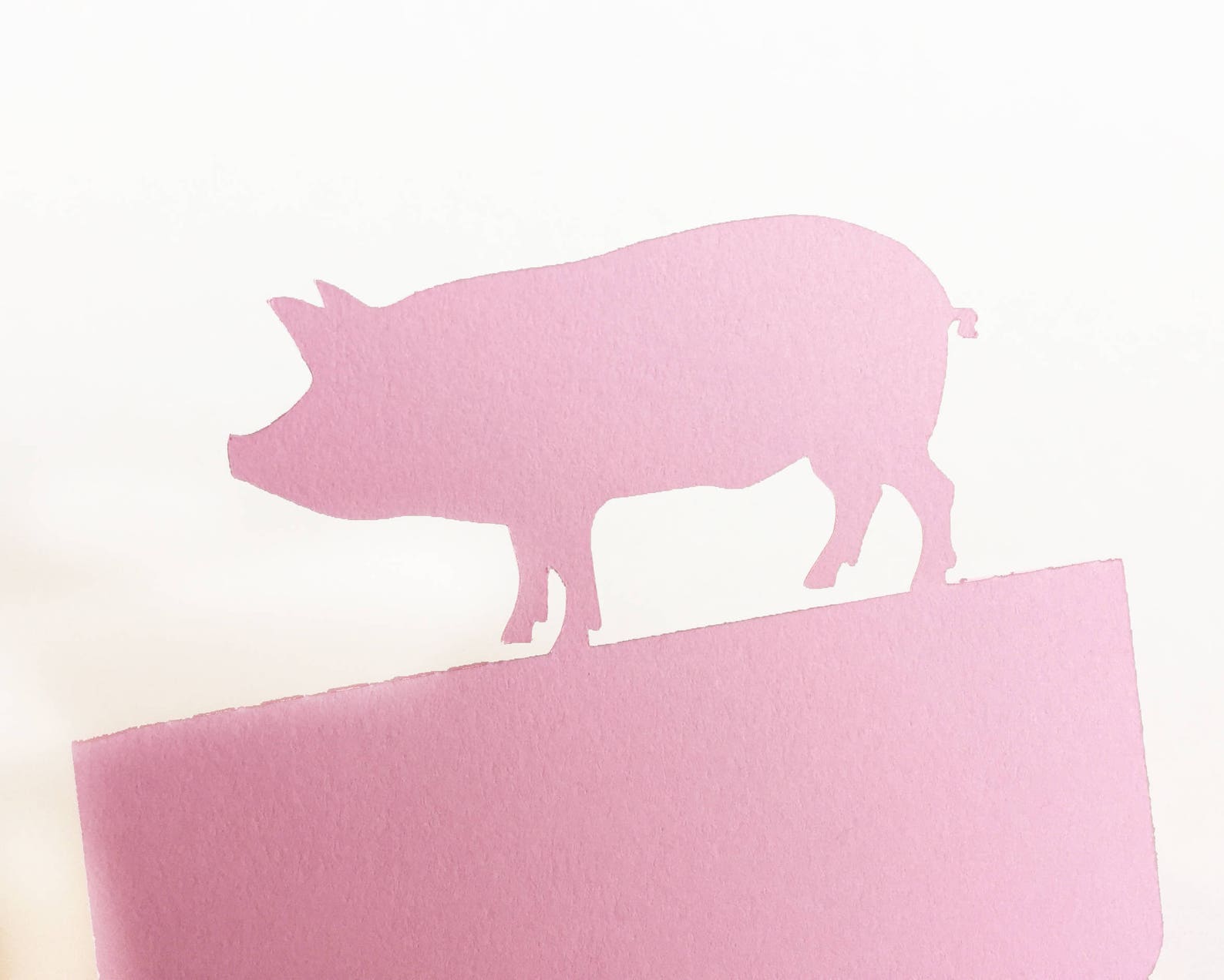 Pig Place Cards Meal Choice Pork Wedding Place Cards | Etsy