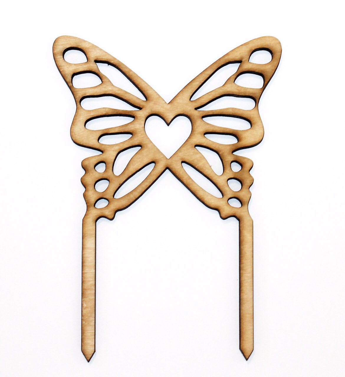 Butterfly Cake Topper Butterfly Wedding Wood Cake Topper - Etsy