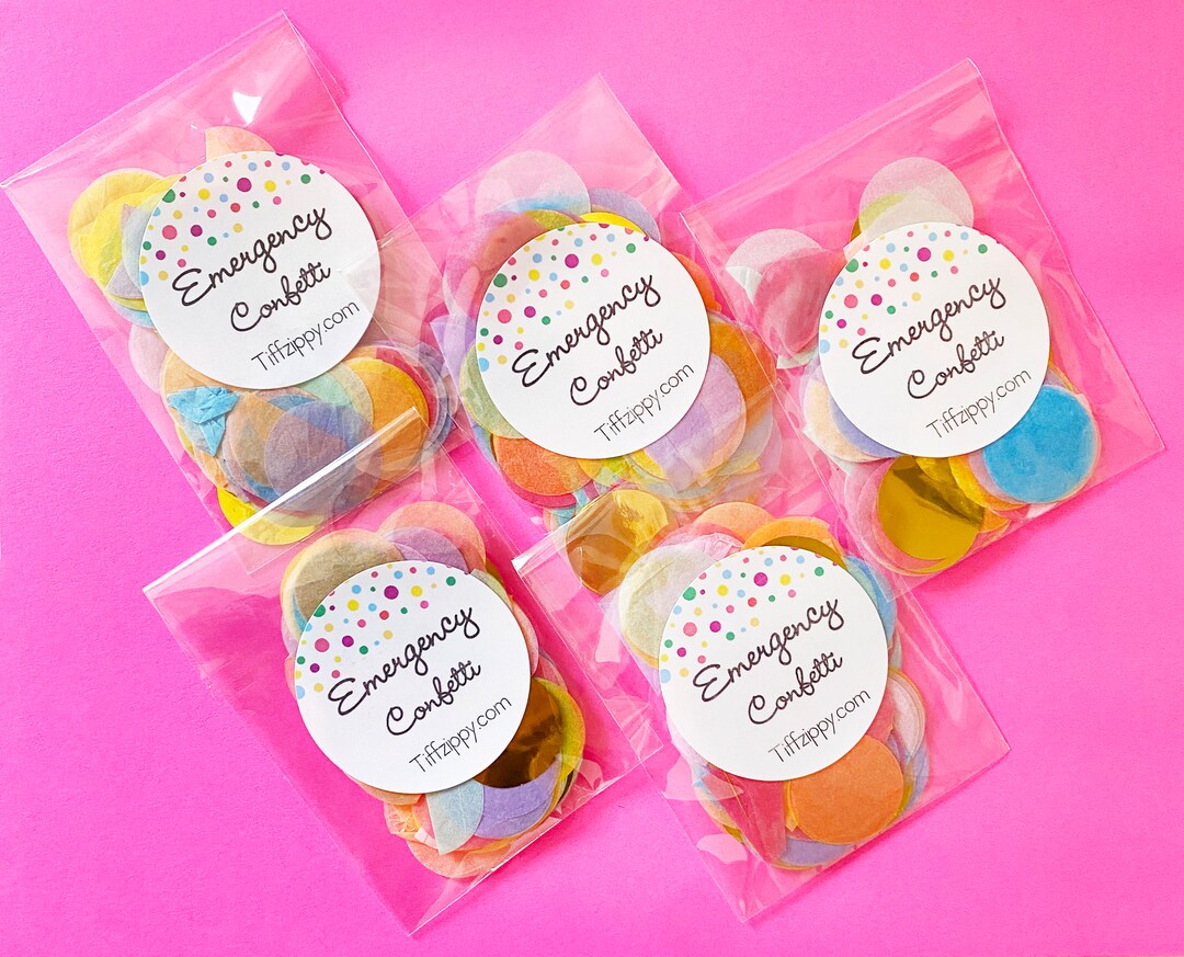 Emergency Confetti: Party Favor Sparkle - Etsy