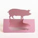 Pig Place Cards, Meal Choice, Pork, Wedding Place Cards, Escort Cards ...