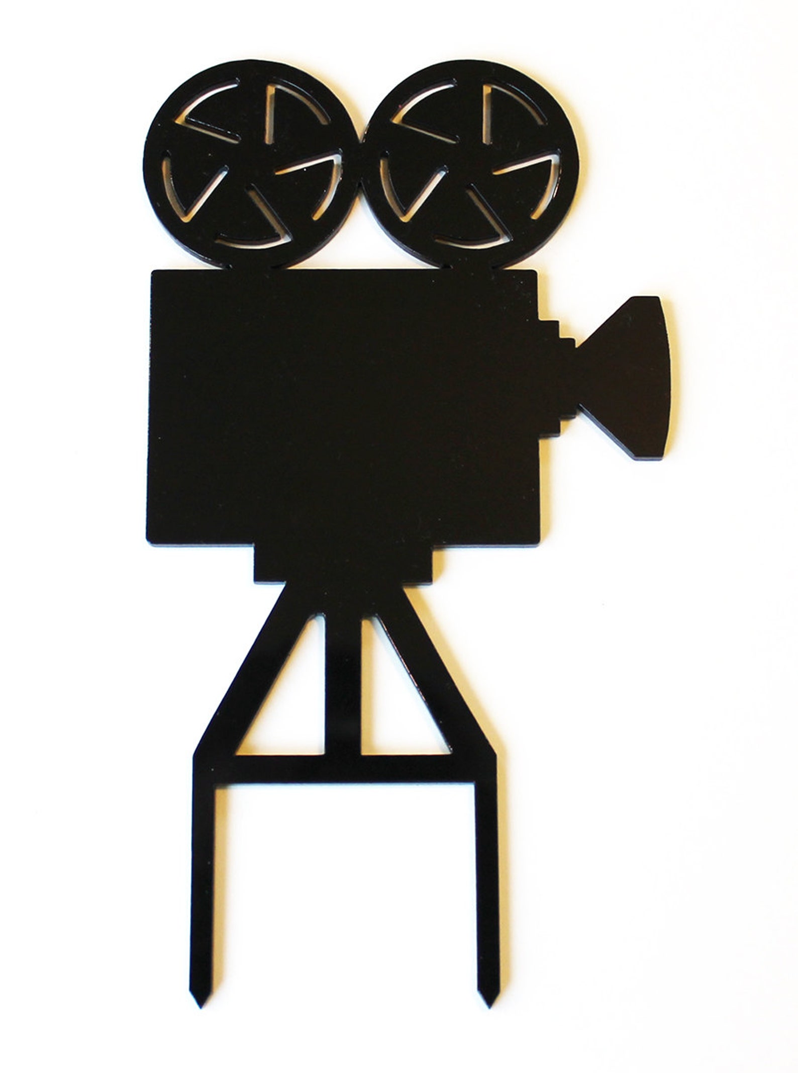 Movie Camera Cake Topper Movie Wedding Hollywood Wedding - Etsy