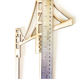 Golden Gate Cake Topper, San Francisco Bridge Cake Topper, Golden Gate ...