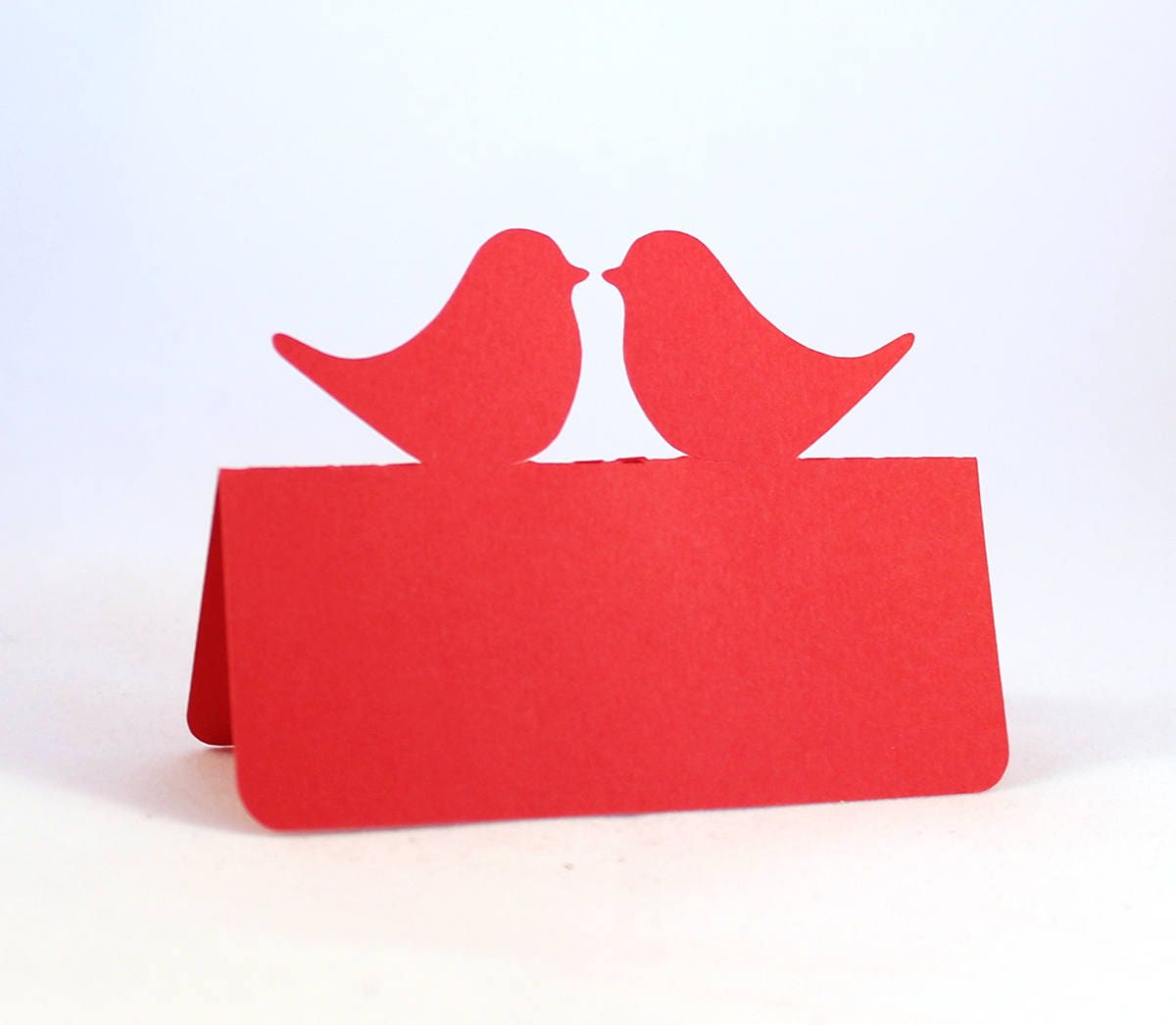 Love Birds Place Cards Love Bird Wedding Wedding Place - Etsy